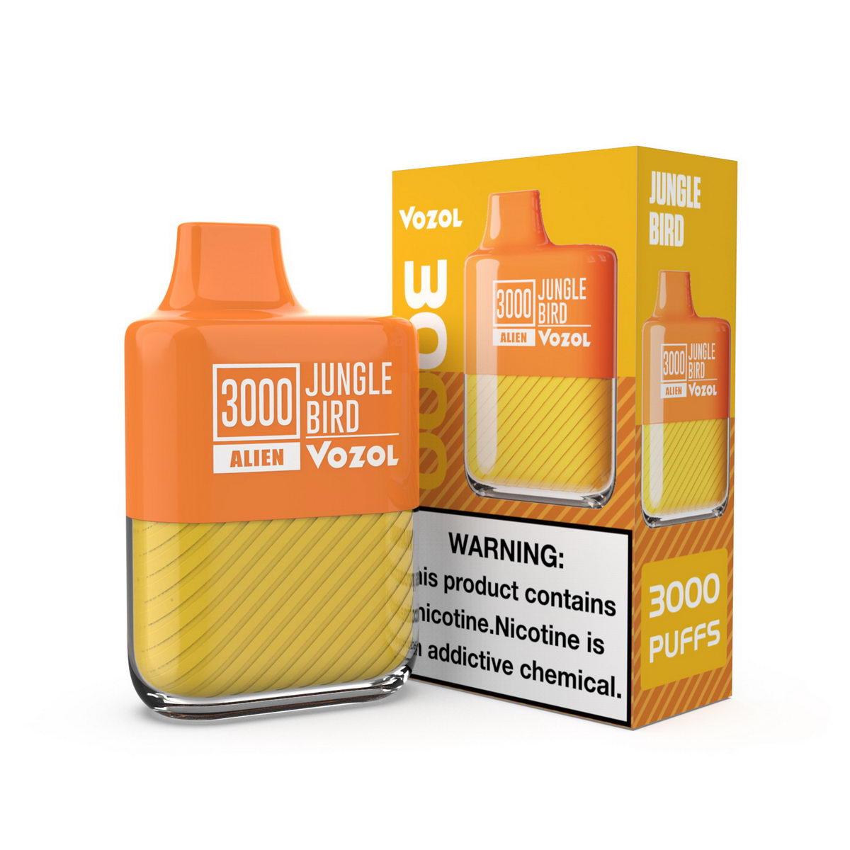 Vozol Alien 3000 2% jednokratni PUFF POD Jungle Bird