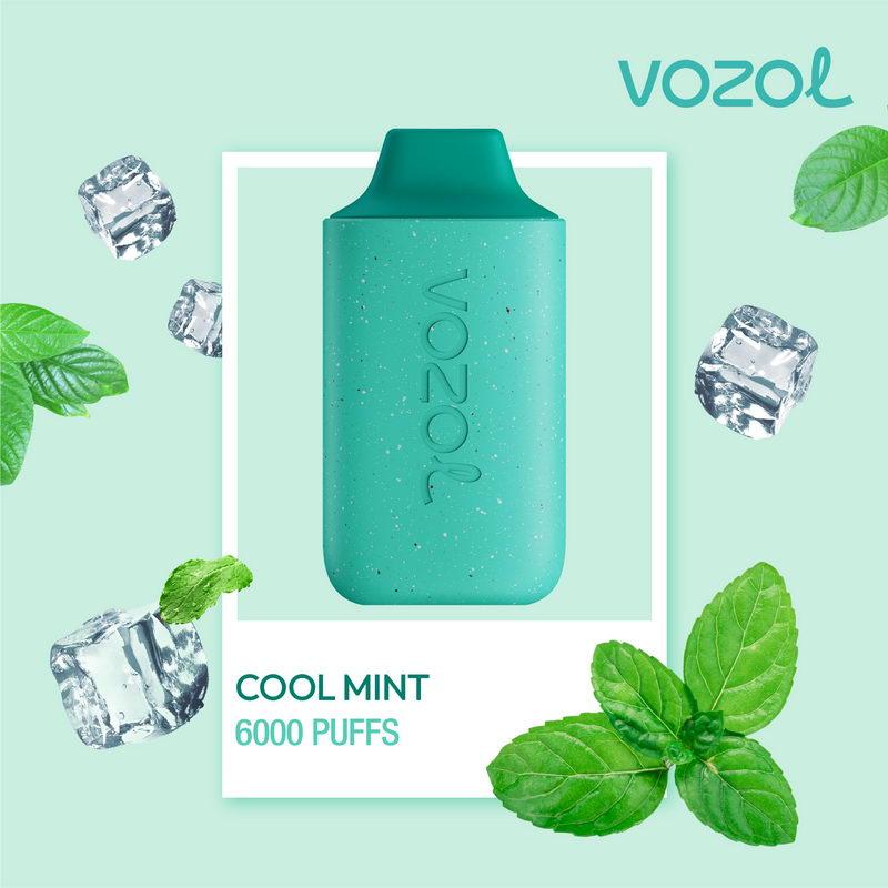 Vozol Star 6000 2% jednokratni PUFF POD Cool Mint Vozol Star 6000 2% jednokratni PUFF POD Cool Mint