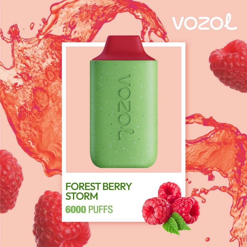 Vozol Star 6000 2% jednokratni PUFF POD Forest Berry Storm Vozol Star 6000 2% jednokratni PUFF POD Forest Berry Storm
