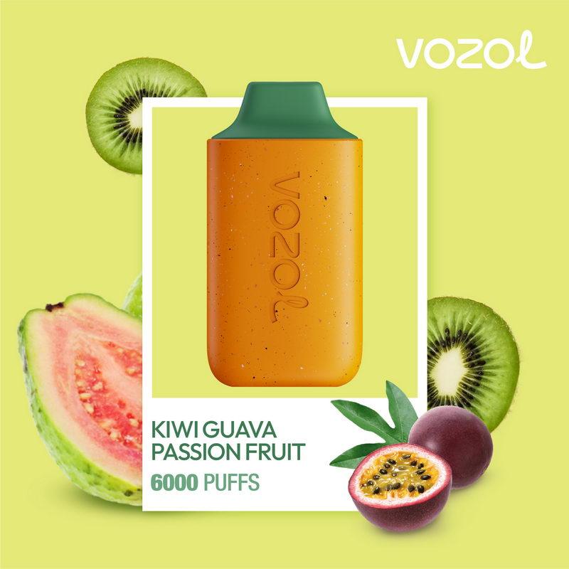 Vozol Star 6000 2% jednokratni PUFF POD Kiwi Passion Fruit Guava Vozol Star 6000 2% jednokratni PUFF POD Kiwi Passion Fruit Guava