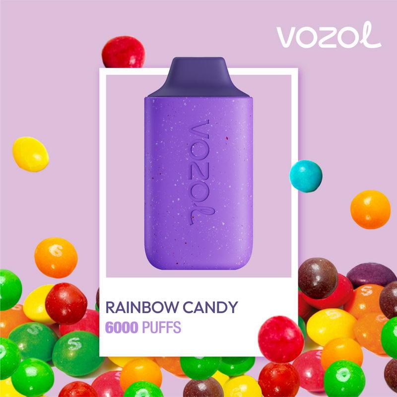 Vozol Star 6000 2% jednokratni PUFF POD Rainbow Candy Vozol Star 6000 2% jednokratni PUFF POD Rainbow Candy